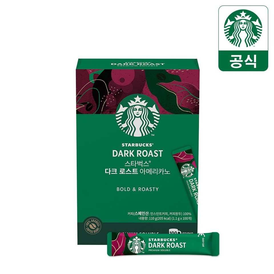 커피믹스 > 프리미엄 파우더커피 아메리카노 100T (다크/미디엄/블론드) | 오늘의집 쇼핑