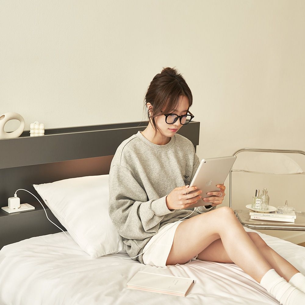 침대+매트리스 > 프레임+매트/캐더린 LED 수납침대 SSQ 꿀잠매트리스포함 | 오늘의집 쇼핑