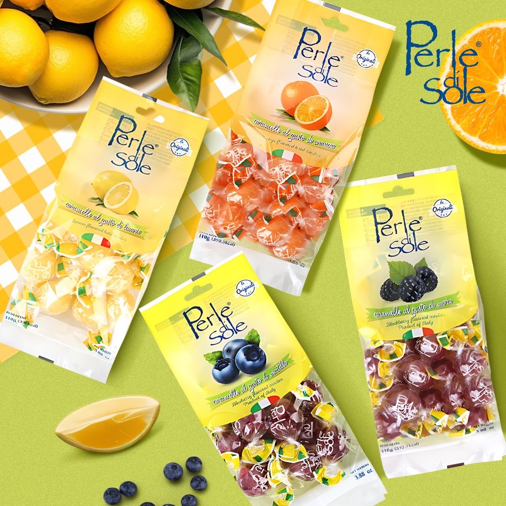캔디·젤리·껌 > 페를레디솔레 포지타노 레몬 오렌지 블루베리 블랙베리 캔디사탕 110gx2개 (골라담기) | 오늘의집 쇼핑