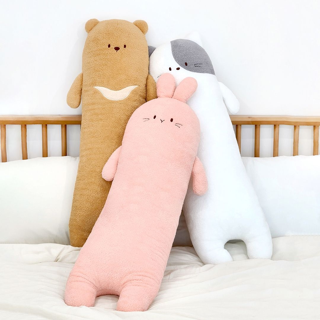 바디필로우·롱쿠션 > 사은품 증정 / 코튼애니 리우 바디필로우 고미 100cm 곰돌이 대형 인형 동물 롱 쿠션 | 오늘의집 쇼핑