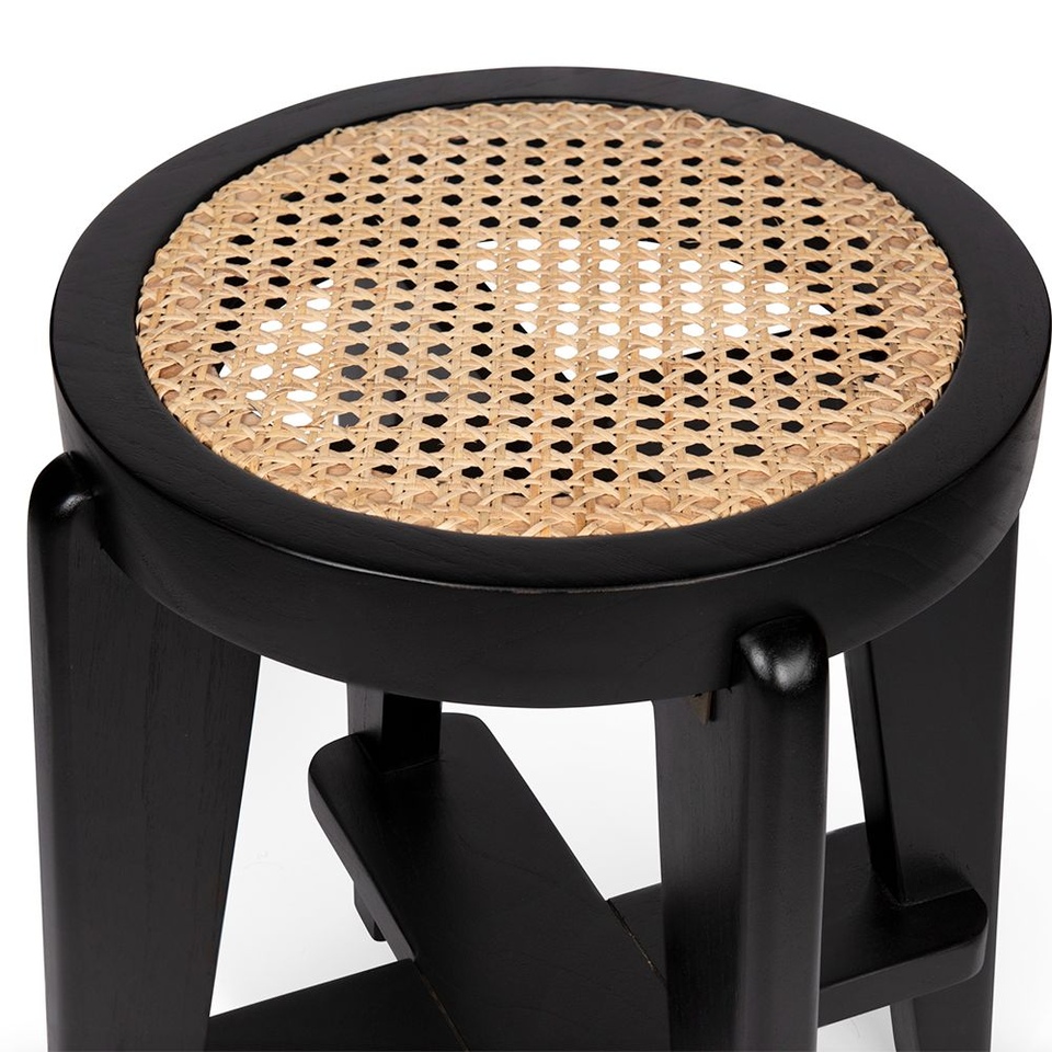 인테리어의자 > 로우 바 스툴 차콜 블랙 - Low Bar Stool - Charcoal Black | 오늘의집 쇼핑