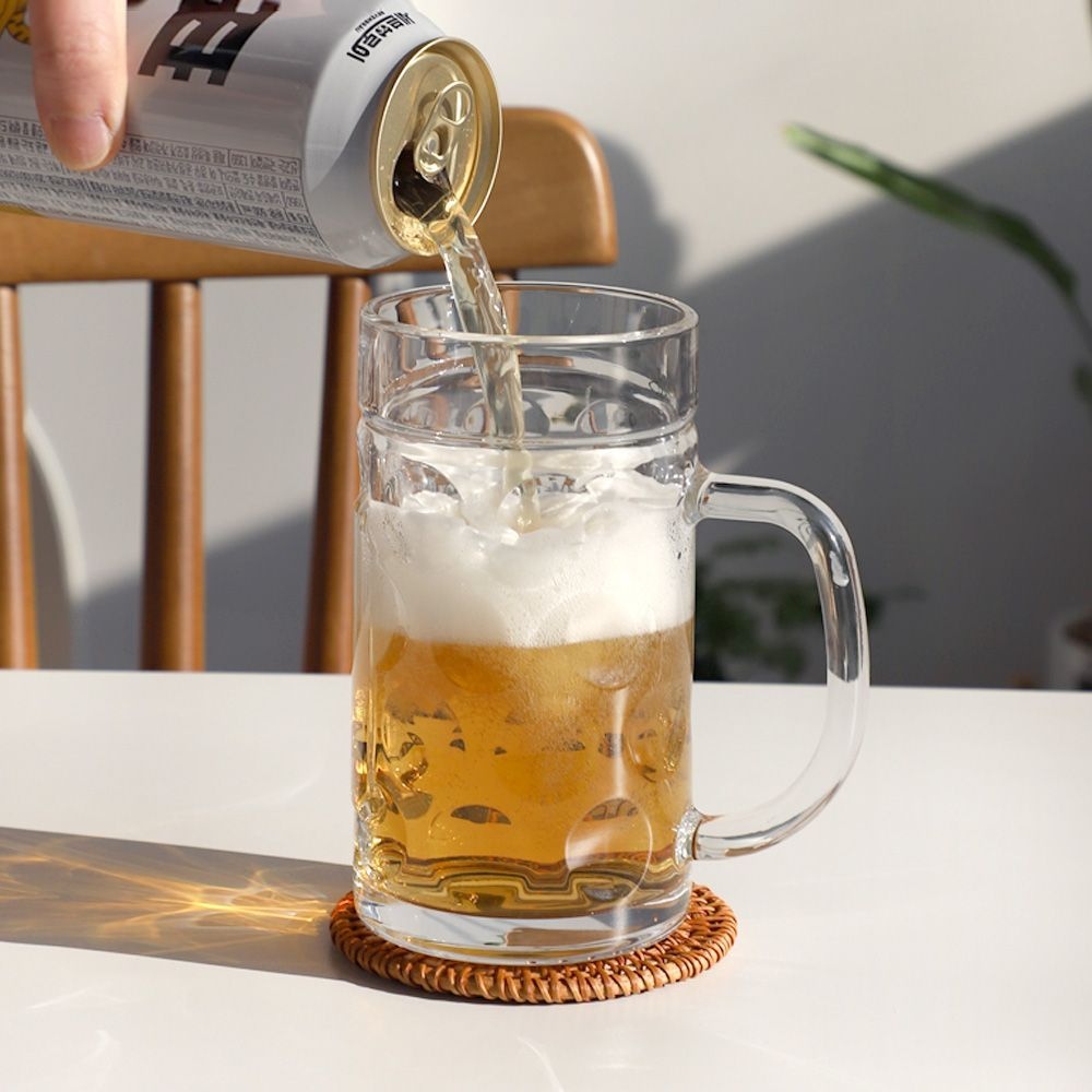 유리컵·물컵 > 러델 세르 손잡이 대용량 맥주잔 590ml 1p | 오늘의집 쇼핑