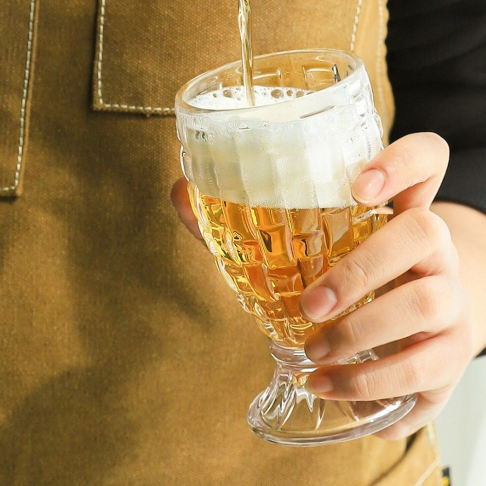 유리컵·물컵 한입 맥주잔 털어넣는 소맥잔 고블렛 비어글라스 220ml 오늘의집 쇼핑