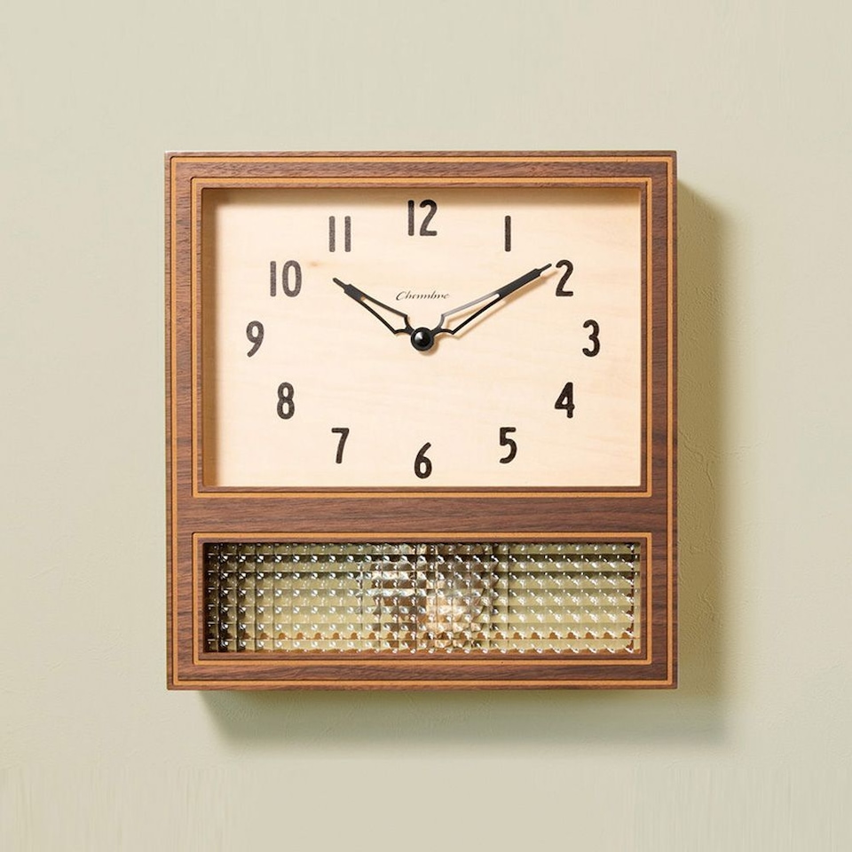 벽시계 샹브루 Court Pendulum Clock 클래식 디자인 무소음 추시계 오늘의집 쇼핑