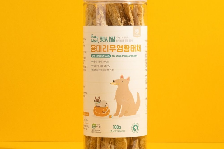 강아지 사료·간식 용대리 무염 황태채 100g 강아지 고양이 영양 수제간식 오늘의집 쇼핑