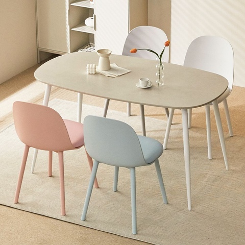 Ohouse Oval Porcelain Ceramic Dining Table | Dining Tables | Ohouse