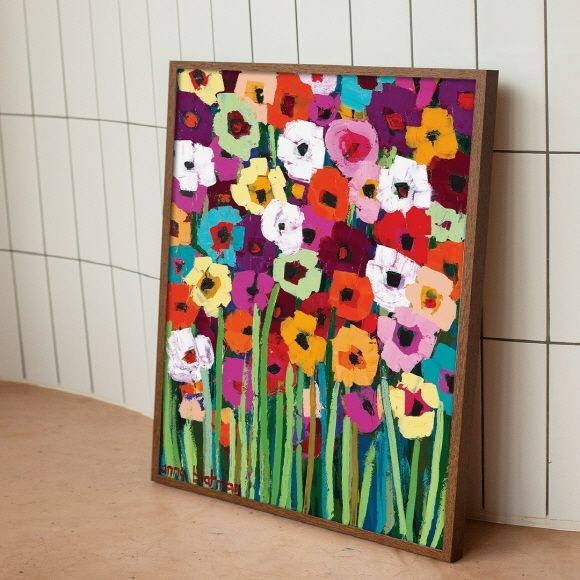 그림·사진 나만의 미술관 인테리어 캔버스액자 플랜테리어 꽃그림 Iris Flowers 오늘의집 쇼핑