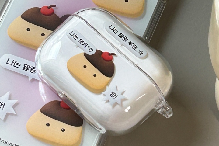 이어폰 푸딩 에어팟 케이스 프로 버즈 라이브 플러스 이어폰 하드 오늘의집 쇼핑
