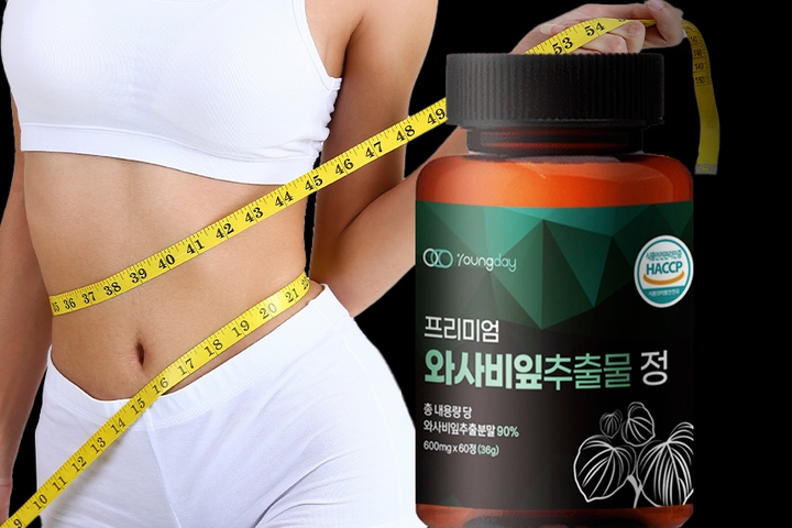 헬스·다이어트 프리미엄 와사비 잎 추출물 정 600mg 60정 오늘의집 쇼핑