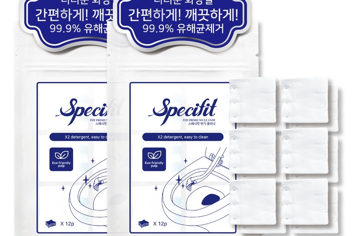 변기세정제 단독특가 11 프리미엄 변기 클리너 일회용 청소포 12p 리필 오늘의집 쇼핑