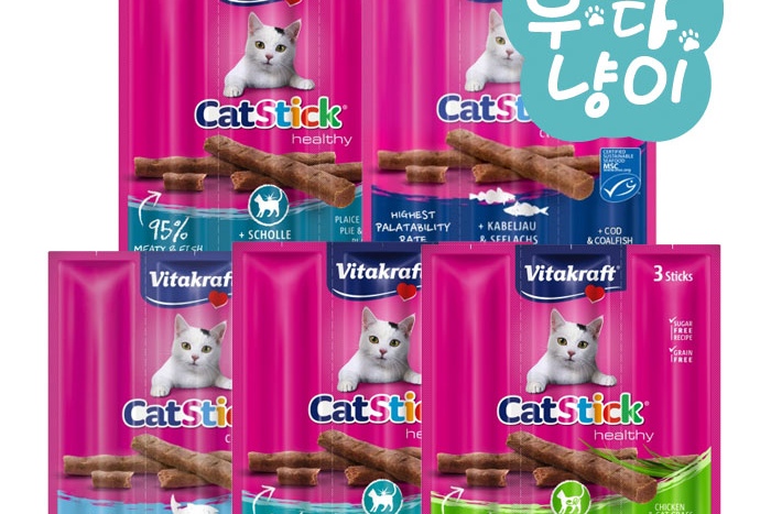고양이 사료·간식 캣스틱 3p 고양이간식 오늘의집 쇼핑