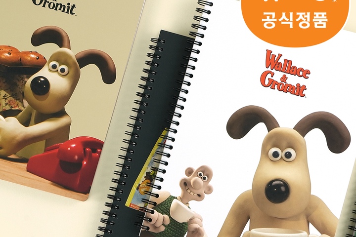 디자인문구 월레스와그로밋대학노트 오늘의집 쇼핑