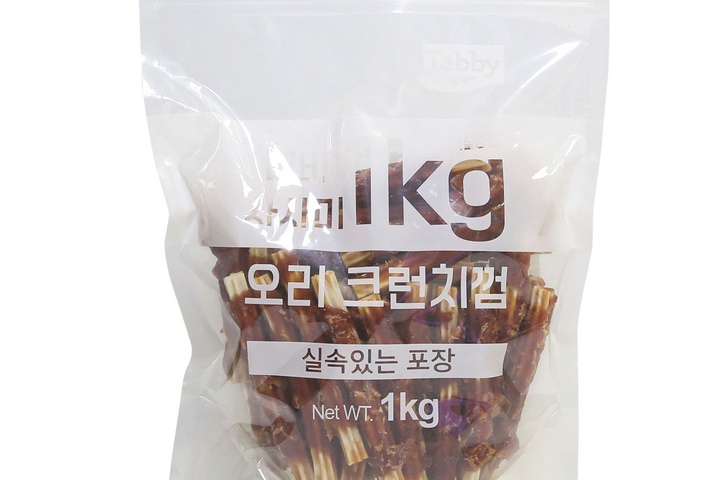 강아지 사료·간식 1kg 사사미 오리크런치 강아지간식 오늘의집 쇼핑