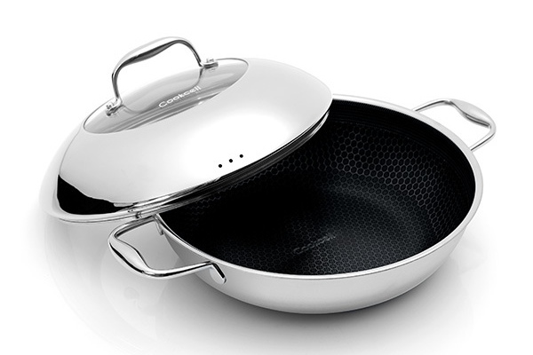 냄비·프라이팬세트 Cookcell 블랙큐브 파티웍 싱글 냄비 24cm 오늘의집 쇼핑