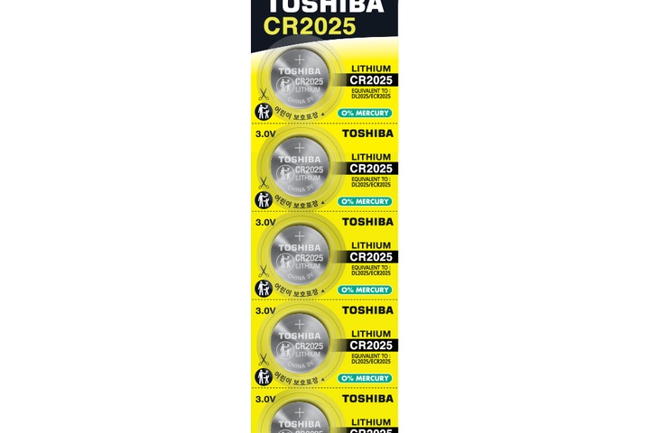 건전지·배터리 리튬코인 건전지 Cr2025 5개입 오늘의집 쇼핑