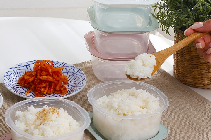 밀폐용기·반찬통 파파러브 전자레인지용 밀폐용기 1호 냉동밥 보관용기 300ml 오늘의집 쇼핑
