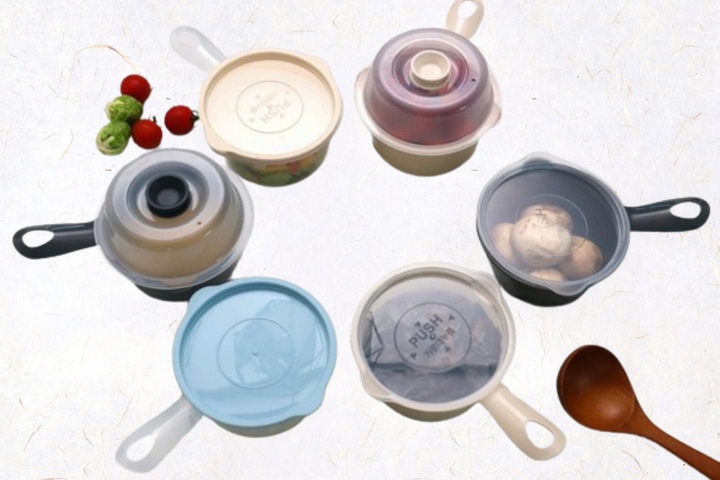 밀폐용기·반찬통 국내생산 대용량 전자레인지용 750ml 4세트 오늘의집 쇼핑