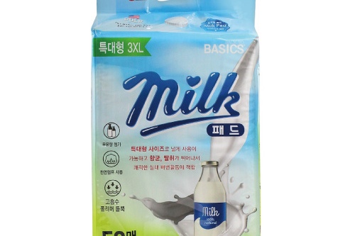 강아지 위생·배변 밀크패드 3xl 80 X 54cm 특대형 50매강아지패드 애견용품 강아지배변훈련 오늘의집 쇼핑