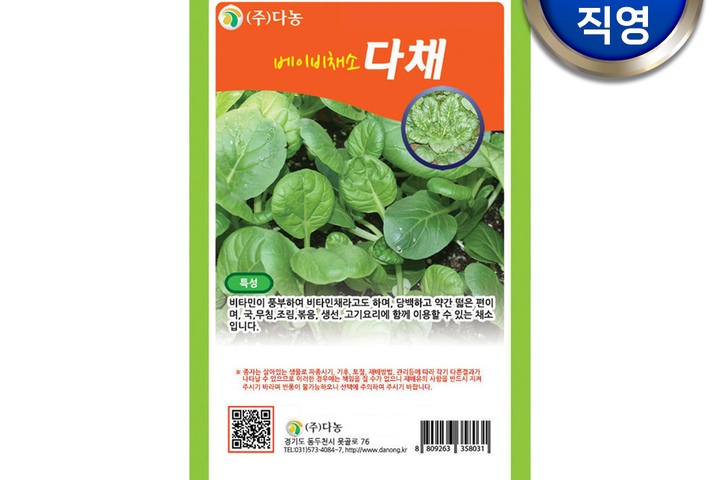 식물 베이비 샐러드 다채 씨앗 10g 무소독 베란다 텃밭 채소 씨 종자 오늘의집 쇼핑