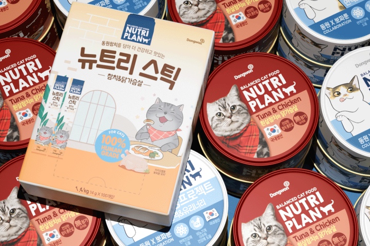 고양이 사료·간식 건강토핑간식세트 160g 48캔스틱100p 닭면역닭 오늘의집 쇼핑