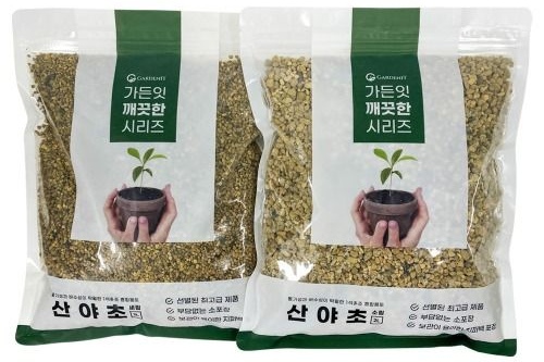가드닝용품 깨끗한 산야초 소립 2l 분갈이 흙 다육이 선인장 야생초 삽목 분재 화분 보수 오늘의집 쇼핑