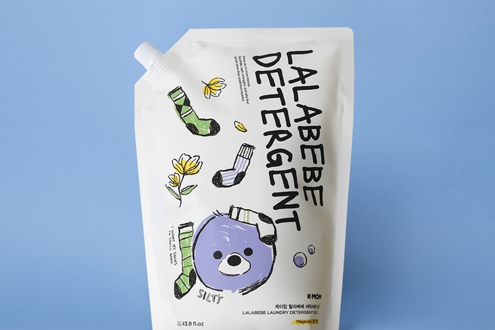 세탁용품 케이맘 랄라베베 세탁세제리필 13l 목련 오늘의집 쇼핑