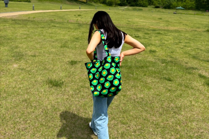 기타생활잡화 후라이꽃 에코백 가방 오늘의집 쇼핑