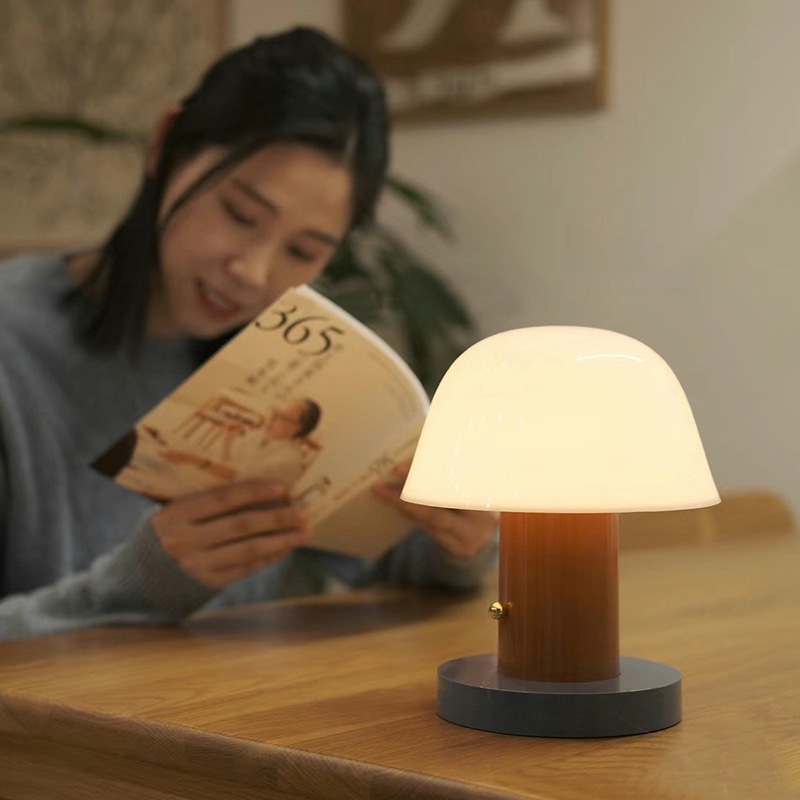 단스탠드 Led 테이블램프 충전식 무드등 버섯등 단스탠드 인테리어 조명 2colors 오늘의집 쇼핑