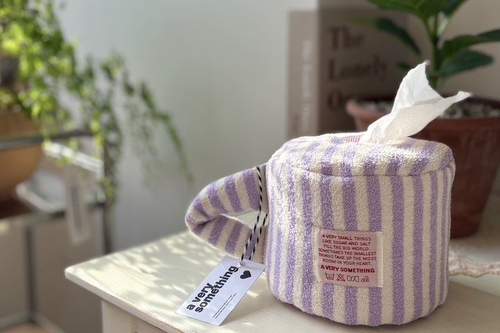 티슈커버·케이스 두루마리휴지케이스 라벤더 머그롤티슈케이스 Mug Roll Tissue Case 오늘의집 쇼핑