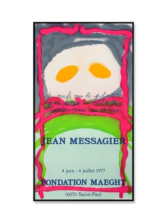그림·사진 > 장 메사지에 Jean Messagier - The eggs, 1977 (액자 포함) | 오늘의집 쇼핑