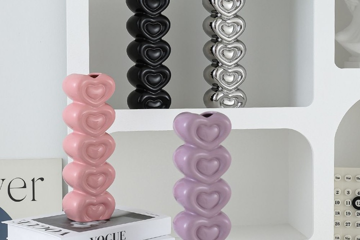 화병·화분 > bookaz 롱 하트 세라믹 화병 4color | 오늘의집 쇼핑