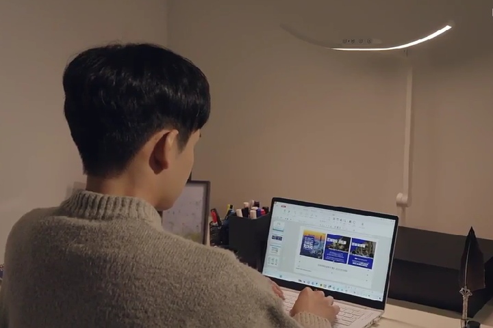 데스크스탠드 스탠드 멜라토닌 Led 시력보호 와이드 공부 조명 독서등 Stdl03클램프리모컨형 오늘의집 쇼핑