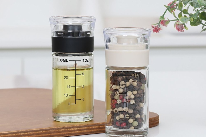 양념통·오일병 양념캡 2p 증정 캠핑 오일병 양념통 소스 소금 조미료 양념병 50ml 4p 세트 오늘의집 쇼핑