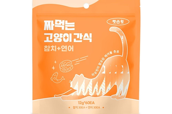 고양이 사료·간식 짜먹는 고양이 간식 참치 30p연어 30p 60개입 오늘의집 쇼핑