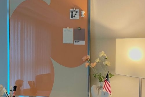데스크테리어 Koreaboard 모던 디자인 자석보드 미드센츄리 인테리어 화이트보드 칠판 오늘의집 쇼핑