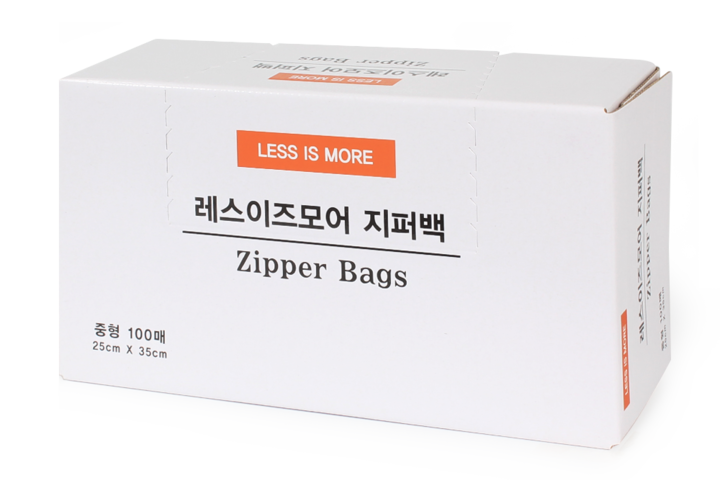 위생백·지퍼백 대용량 지퍼백 중 100매 위생 비닐팩 오늘의집 쇼핑