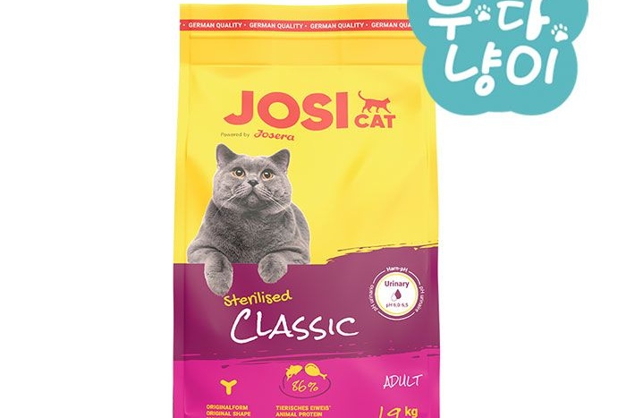 고양이 사료·간식 요시 캣 스테럴라이즈드 클래식 19kg 중성화 고양이사료 오늘의집 쇼핑