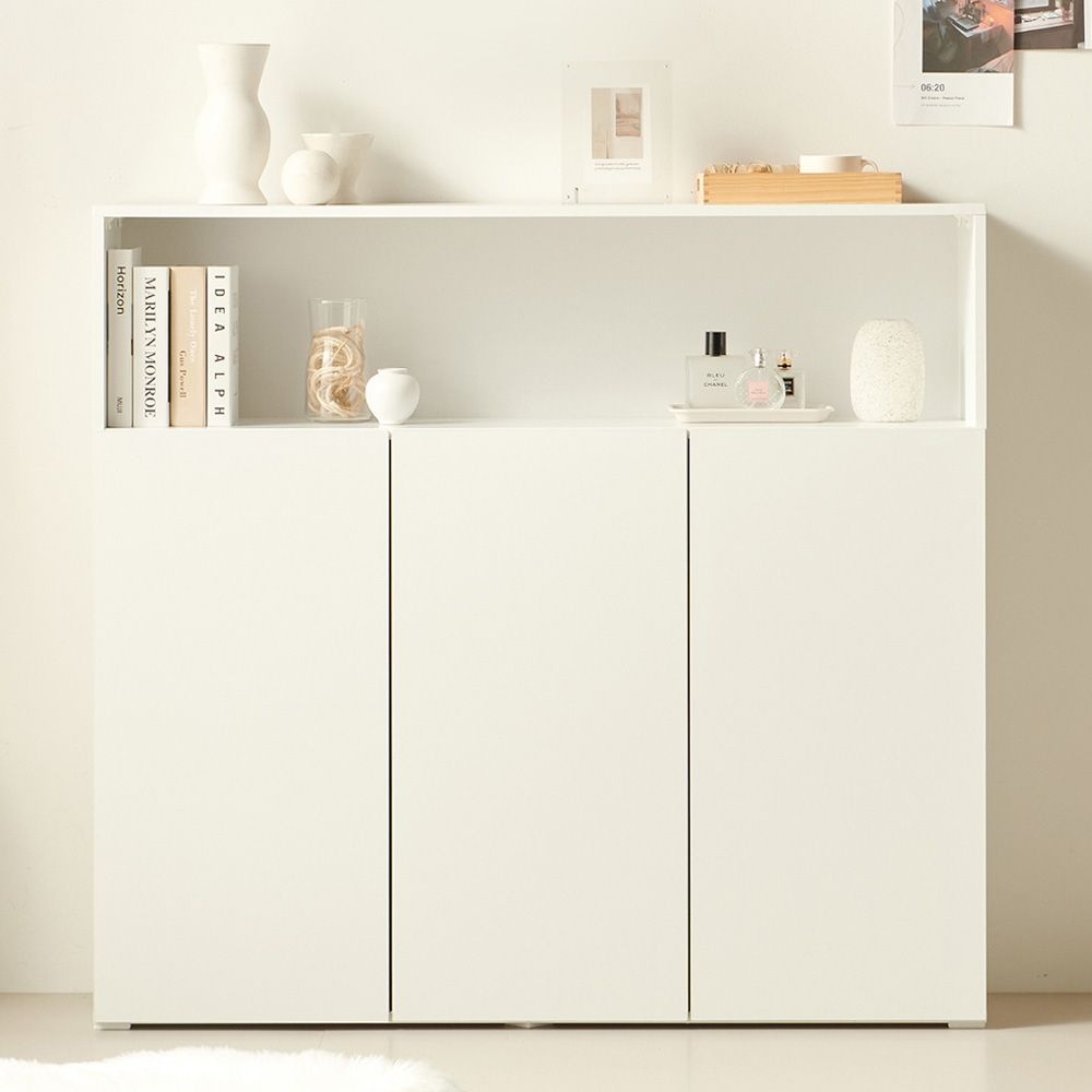 수납장 > [리퍼] 모노 더높은 수납장 1200 상부오픈형 E0목재 LPM 다용도 슬림 선반 수납장 | 오늘의집 쇼핑