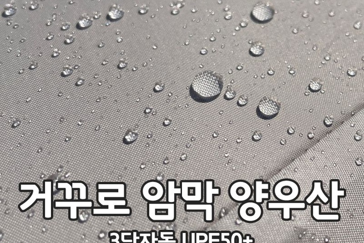 우산·우의 튼튼한 3단자동 Uv차단 양우산 거꾸로우산 6colors 오늘의집 쇼핑