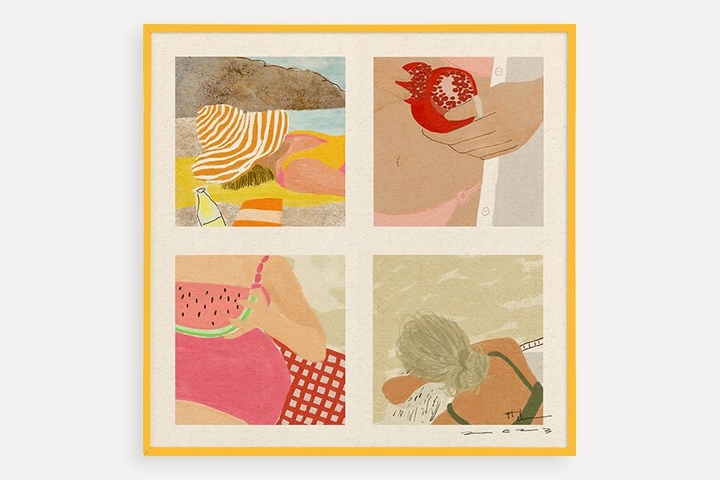 그림·사진 Summer 유비파이 아트 프린트 오늘의집 쇼핑
