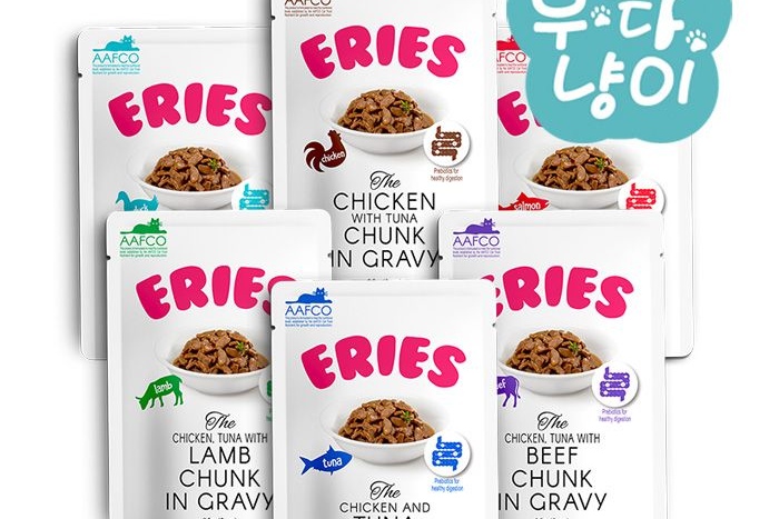 고양이 사료·간식 에리에스 주식파우치 85g 12개입 고양이습식사료 오늘의집 쇼핑