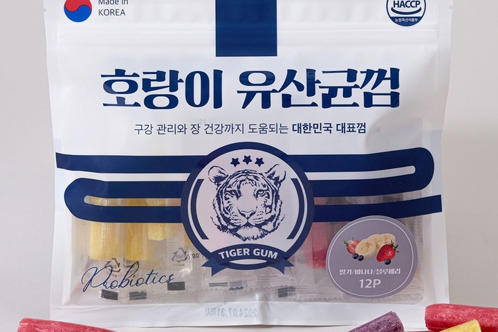 강아지 사료·간식 독 유산균껌 딸기and바나나and블루베리 강아지 간식 12p 오늘의집 쇼핑