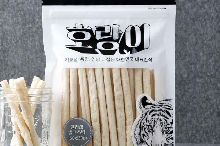 강아지 사료·간식 독 콜라겐 밀크스틱 강아지 껌 간식 30p 오늘의집 쇼핑