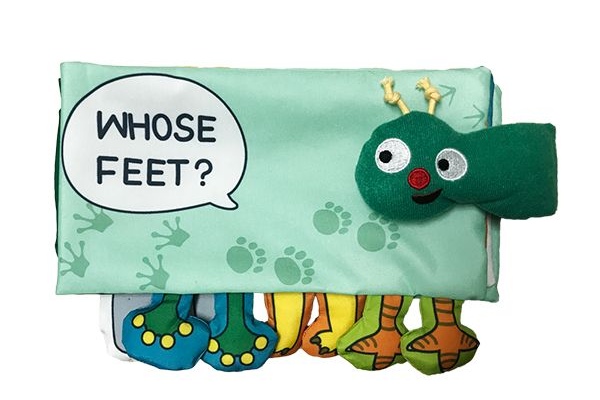 유아동도서 오감발달 바스락 영어 헝겊책 Whoose Feet누구 발일까 오늘의집 쇼핑