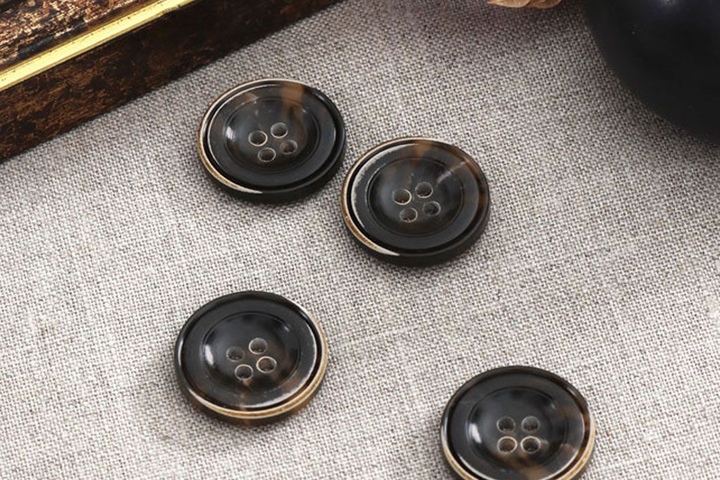 Diy기타수예용품 빈티지 투톤 단추 20mm 자켓 코트 옷 여밈 오늘의집 쇼핑