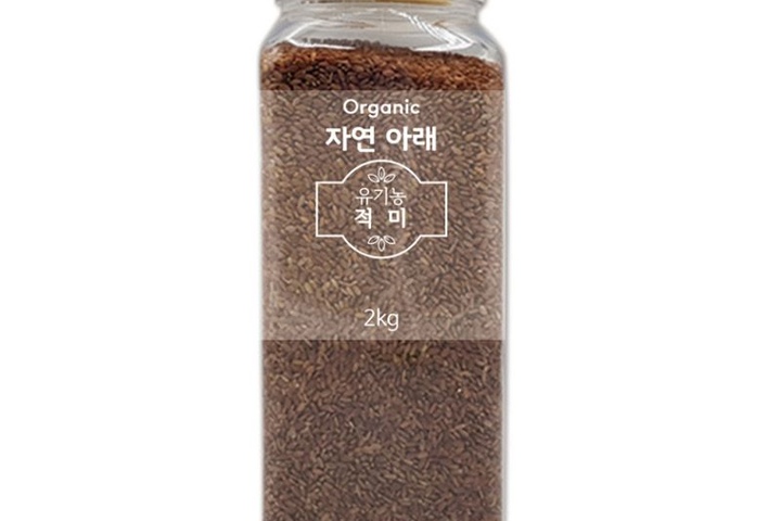 쌀·채소 자연이 담긴 국내산 유기농 적미 2kg 보틀 오늘의집 쇼핑