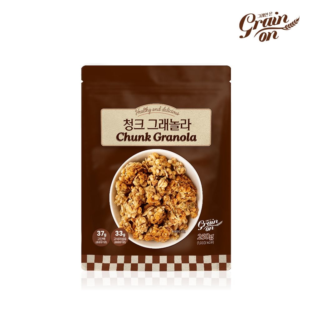시리얼·시리얼바 청크 그래놀라 250g 오늘의집 쇼핑