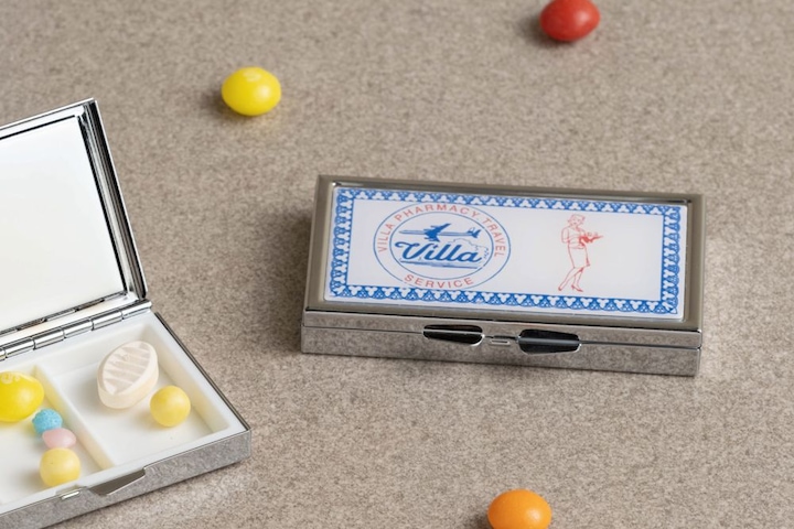 기타수납함 빈티지 알약케이스 Vintage Pill Case Square 오늘의집 쇼핑