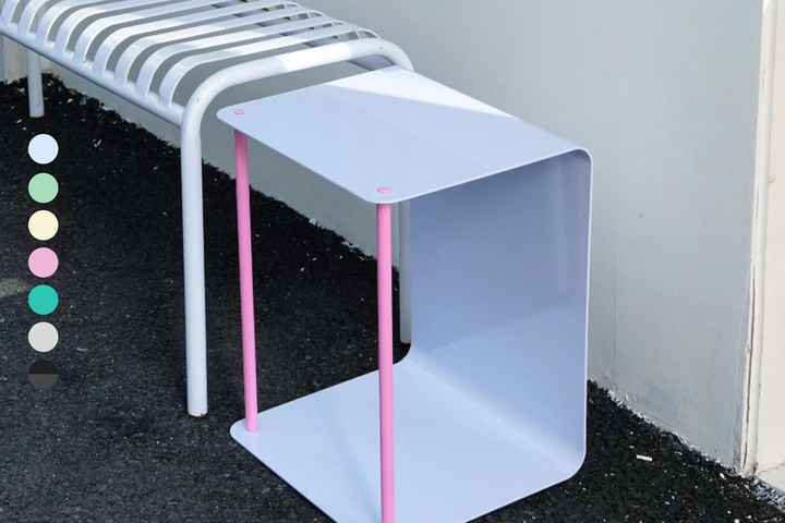 사이드테이블 리퍼 D Stool 철제 커스텀 사이드테이블 협탁 7colors 오늘의집 쇼핑