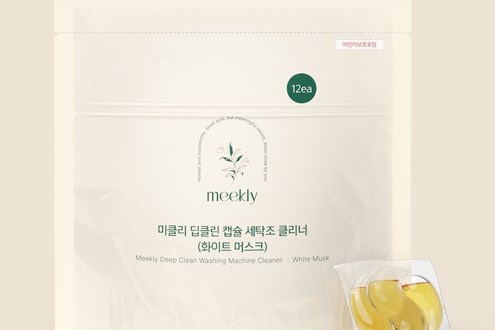 세탁조세정제 딥클린 캡슐 세탁조 클리너 12회분 통세척 오늘의집 쇼핑